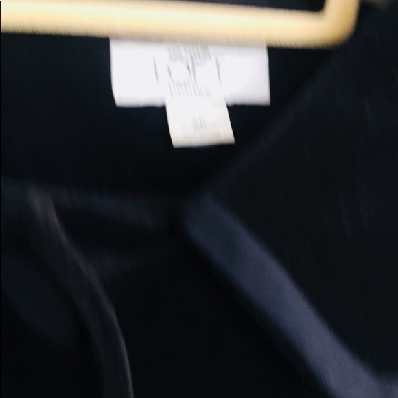 LOFT | Jackets & Coats | Women Jacket Trench Style Brushed Velvet Black ...